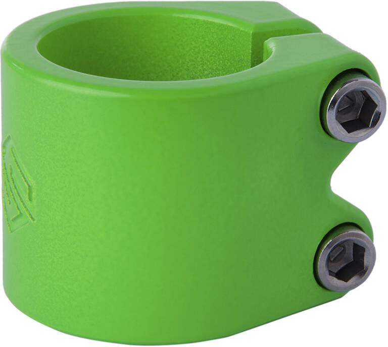 Striker Lux Double Kickbike Clamp (Lime) - Wallride Växjö